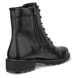 Ecco Damen Schn&uuml;rstiefelette "METROPOLE VIENNA", Gr. 37schwarz, Leder, Schuhe, Schn&uuml;rboots, Klassik-Stiefelette mit Dual-Fit-Innensohle
