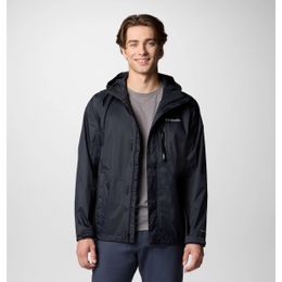 Columbia Herren Regenjacke "Pouring Adventure III Jacket", schwarz, Gr. S, Obermaterial: 100% Polyamid. Futter: 100% Polyester, Jacken, wasserdicht,