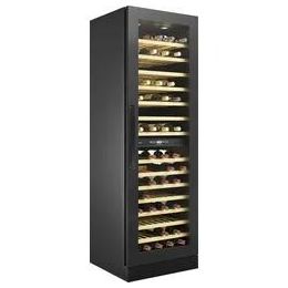 Amica Weink&uuml;hlschrank "WK 348 100 S", Energieeffizienz: G (A-G), silber (schwarz), B:59,5cm H:176,8cm T:61,5cm, Weink&uuml;hlschr&auml;nke, f&uuml;r 117 Standardflaschen &aacute; 0,75l, Standk&uuml;hlschrank