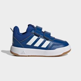 Kinder Sneaker "TENSAUR SPORT 3.0 F&Uuml;R BABYS UND KLEINKINDER", adidas Sportswear, Gr. 26, blau, Synthetik, Textil, Schuhe, f&uuml;r Kinder, mit
