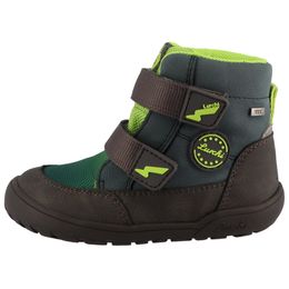 Lurchi M&auml;dchen Barfu&szlig;schuh "Jimmy Barefoot-TEX", Gr. 26, braun, Lederimitat, Textil, Schuhe, Klettboots mit TEX, Gr&ouml;&szlig;enschablone zum Download