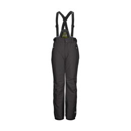 Killtec M&auml;dchen Skihose "KSW 214 BYS SKI PNTS"stein, Gr. 164, Obermaterial: 100% Polyester;Futter: 100% Polyester;F&uuml;llung: 100% Polyester, Hosen,