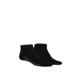 Hudson Herren Sneakersocken "DRY COTTON", Gr. 39, schwarz, Baumwollmischung, Socken, Climate Sole, feuchtigkeitsregulierend und atmungsaktiv