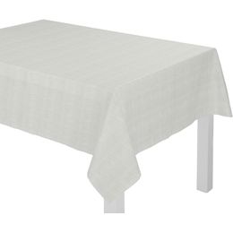 Tischdecke WIRTH, B:130cm L:160cm, wei&szlig;, Baumwolle, Leinen, Modal, Tischdecken, "WIESSEE"