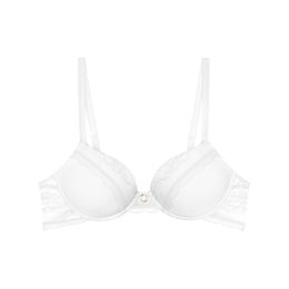 Triumph Damen B&uuml;gel-BH "Comfort Allure", Gr. 75, wei&szlig;, Microtouch, Obermaterial: 55% Polyester, 32% Polyamid, 13% Elasthan, BHs, Komfort-B&uuml;gel,