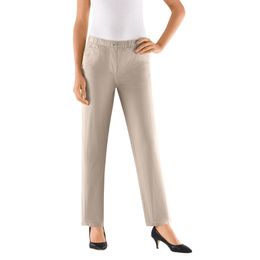 Casual Looks Damen Schlupfjeans, grau, Gr. 23, unifarben, 96% Baumwolle, 4% Elasthan, Jeans