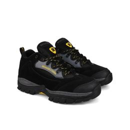 DC Shoes Damen Ankleboots "Recon", Gr. 10schwarz, gelb, Obermaterial:72.24% Leder, 19.15% Synthetikmaterial, 8.61% Polyester., Schuhe