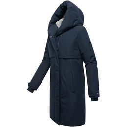 Navahoo Damen Wintermantel "Domingaa 14", blau, Gr. XXL, Obermaterial: 100% Polyester. Futter 1: 95% Polyester, 5% Elasthan. Futter 2: 100%