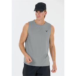 Virtus Herren Funktionsshirt "Roger V3", grau, Gr. M, unifarben, 86% Polyester, 14% Elasthan, Shirts, in atmungsaktiver Qualit&auml;t