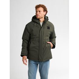 Herren Funktionsparkabeluga, Gr. XXL, PETROL INDUSTRIES, unifarben, Web, Obermaterial: 100% Polyester, Jacken, mit Logo Stickerei