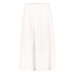 Vera Mont Damen Maxirock "Damen mit Gummizug", wei&szlig;, Gr. 44, Obermaterial: 75% Baumwolle, 22% Polyamid, 3% Elasthan, R&ouml;cke, Form