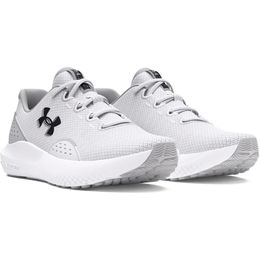 Under Armour Herren Laufschuh "UA Charged Surge 4", Gr. 46, wei&szlig;, Synthetik, Textil, Schuhe, Gute D&auml;mpfung