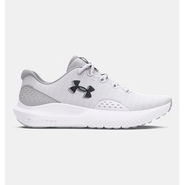 Under Armour Herren Laufschuh "UA Charged Surge 4", Gr. 47, wei&szlig;, Synthetik, Textil, Schuhe, Gute D&auml;mpfung