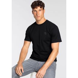 Chiemsee Herren T-Shirt, schwarz, Gr. S, Obermaterial: 100% Baumwolle, Shirts, im Doppelpack, mit Rundhalsausschnitt, Kurzarm-Design, aus Baumwolle