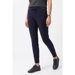 Damen Jogger Pants, blau, Gr. 36, Sportalm KITZB&Uuml;HEL, clean, unifarben, Web, Obermaterial: 59% Polyamid, 41% Elasthan, Hosen, mit