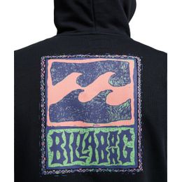 Billabong Herren Kapuzensweatshirt "STAMP PO", schwarz, Gr. M, Obermaterial: 80% Baumwolle, 20% Polyester, Sweatshirts, aus Baumwolle und Polyester,