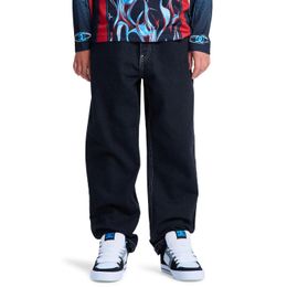 Sporthose DC Shoes "Baggy", M&auml;dchen, Gr. 10(140-148cm), schwarz tint, Obermaterial: 75% Walkfrottier, 25% Walkfrottier;, Hosen Sporthose