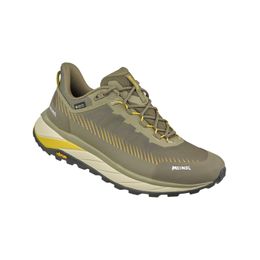 Meindl Herren Wanderschuh "Eldora GORE-TEX", Gr. 45, gr&uuml;n, Mesh, unifarben, Schuhe, Leicht, robust & wasserdicht &ndash; mit starker D&auml;mpfung & Grip