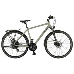 Trekkingrad Prophete "Prophete Entdecker 500" Gr. 52, wei&szlig;, Fahrr&auml;der, 52cm, 28 Zoll (71,12cm) hinten: 28 Zoll (71,12cm)