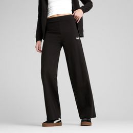 Puma Damen Leggings "ESS SMALL NO 1 LOGO HIGH-WAIST STRAIGHT LEGGINGS", schwarz, Gr. XL, unifarben, Jersey, Obermaterial: 95% Baumwolle, 5% Elasthan,
