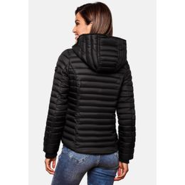 Navahoo Damen Steppjacke "Kimuk", schwarz, Gr. XL, Obermaterial: 100% Nylon. Futter: 100% Polyester. Wattierung: 100% Polyester. &Auml;rmelfutter: 100%