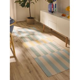 benuta Nest L&auml;ufer f&uuml;r Flur Judith Multicolor/Blau 80x240 cm