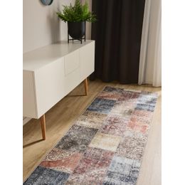 benuta Basic L&auml;ufer f&uuml;r Flur George Multicolor 80x240 cm