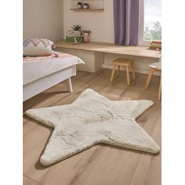 Lytte Waschbarer Kinderteppich Dave Cream 120x120 cm - Waschbarer Teppich f&uuml;r Kinderzimmer