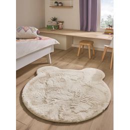 Lytte Waschbarer Kinderteppich Dave Cream 100x110 cm - Waschbarer Teppich f&uuml;r Kinderzimmer