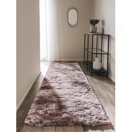 benuta Nest L&auml;ufer f&uuml;r Flur Whisper Rosa 80x300 cm