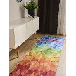 benuta Basic L&auml;ufer f&uuml;r Flur George Multicolor 80x240 cm