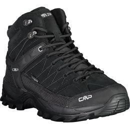 CMP Herren Wanderschuh "RIGEL MID WP TREKKING SHOES", Gr. 40, grau, Veloursleder, Schuhe, wasserdicht