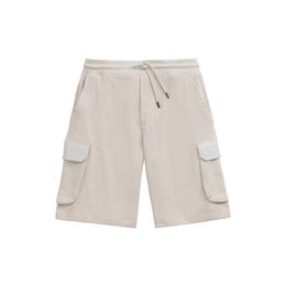 Herren Sweatshorts "kurze Sweathose", beige, Gr. XXL, AUTHENTIC LE JOGGER, unifarben, Sweatware, Obermaterial: 60% Baumwolle, 40% Polyester, Hosen,