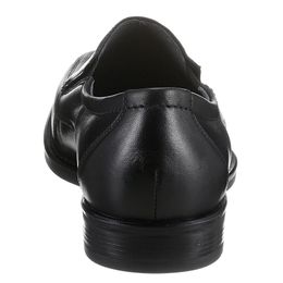 Waldl&auml;ufer WALDL&Auml;UFER Herren Slipper "Henry", Gr. 7,5, schwarz, Nappaleder, Schuhe, Bequemschuh, Festtagsschuh mit seitlichen Stretcheins&auml;tzen, G-Weite