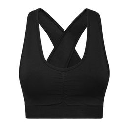 Plein Sport Damen Lauftop "Logo", schwarz, Gr. XL, Obermaterial: 53% Polyamid, 37% Polyester, 10% Elasthan, Tops
