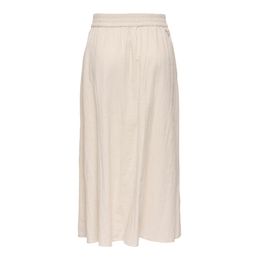 Only Damen Maxirock "ONLTIZANA LONG SKIRT WVN NOOS", beige, Gr. XS, unifarben, Web, Obermaterial: 100% Baumwolle, R&ouml;cke