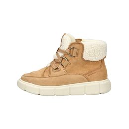 Sorel Damen Schn&uuml;rstiefelette "Sorel Stiefelette Veloursleder/Textil", Gr. 42, braun, Textil, Veloursleder, Schuhe
