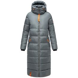 Navahoo Damen Steppmantel "Kristallblume", blau, Gr. M, Obermaterial: 100% Polyester. Futter: 100% Polyester. Wattierung: 100% Polyester, M&auml;ntel,