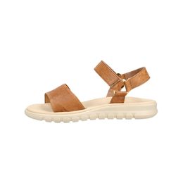 Paul Green Damen Riemchensandale "Paul Green Sandalen Leder", Gr. 41, braun, Leder, Schuhe