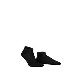 Hudson Herren Sneakersocken "RELAX COTTON", Gr. 43, schwarz, Baumwollmischung, Socken, druckfreier Relax-Komfortbund