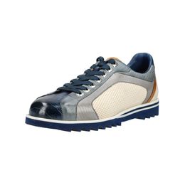 Melvin & Hamilton Damen Schn&uuml;rschuh "Melvin & Hamilton Halbschuhe Leder", MELVIN & HAMILTON, Gr. 45blau, grau, Leder, Schuhe