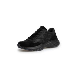 SOCCX Damen Sneaker, Gr. 37schwarz, Synthetik, Textil, unifarben, Schuhe, mit Wechselfu&szlig;bett