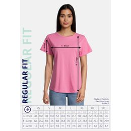 SALZHAUT Damen T-Shirt "Shirt STEENTJE", gr&uuml;n, Gr. L, Obermaterial: 50% Baumwolle CO. 50% Polyester PES., Shirts