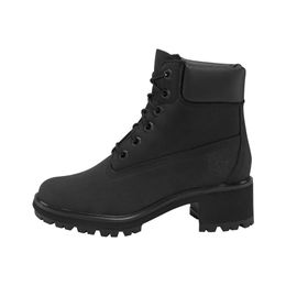 Timberland Damen Schn&uuml;rstiefelette "Kinsley", Gr. 41, schwarz, Leder, Schuhe, Winterschuhe, Winterstiefel, Schn&uuml;rboots, Winterboots, wasserdicht