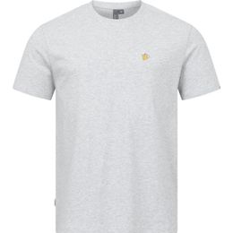 Ragwear Herren T-Shirt "Samms J Gots YOUMODO", grau, Basic, Gr. XL, Material: 100% Baumwolle, Shirts, Kurz&auml;rmliges Shirt mit Krug-Stickerei