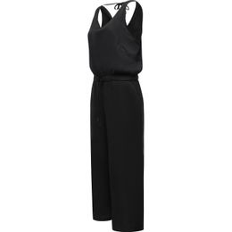 Ragwear Damen Jumpsuit "Suky", grau, Gr. L, Obermaterial: 80% Viskose, 20% Polyester, Overalls, schicker, langer Damen Overall mit Tunnelzug