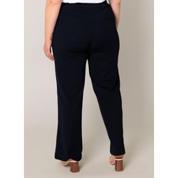 Damen Treggings "Arah", blau, Gr. 44, Base Level Curvy, unifarben, Web, Obermaterial: 97% Polyester, 3% Elasthan, Hosen, Gro&szlig;e Gr&ouml;&szlig;en