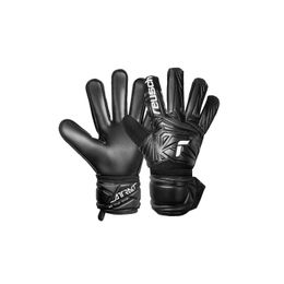 Reusch Damen Torwarthandschuhe "Attrakt Solid"schwarz, Gr. 8,5, 29% Polyester, 5% Lederimitat, 1% Baumwolle, Handschuhe, mit hochelastischem,