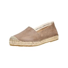 Pavement Damen Espadrille "Pavement Halbschuhe Leder", Gr. 36taupe, Leder, Schuhe