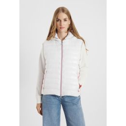 Frieda & Freddies New York Damen Steppweste "Fake Down Vest / Suky"reinwei&szlig;, Gr. 42, FRIEDA & FREDDIES, unifarben, 100% Polyamid, Westen